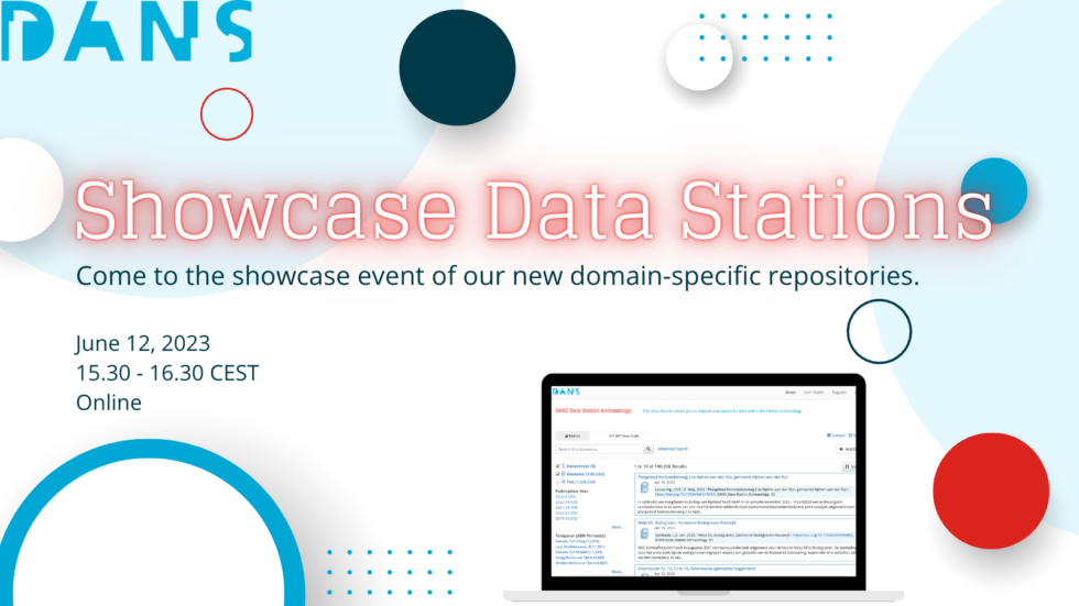 Showcase DANS Data Stations - DANS